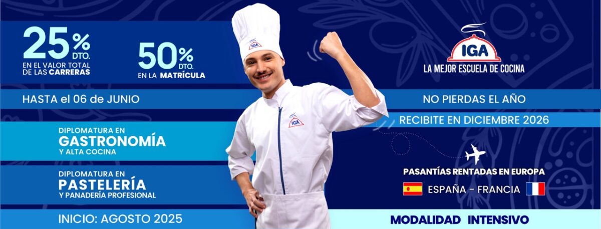 Conócenos | IGA Capacitación Gastronómica