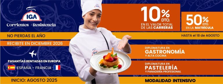 Conócenos | IGA Capacitación Gastronómica